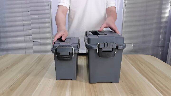 AMMO 30cal/50cal Plastic Box Military Style Storage Tank Lightweight ...