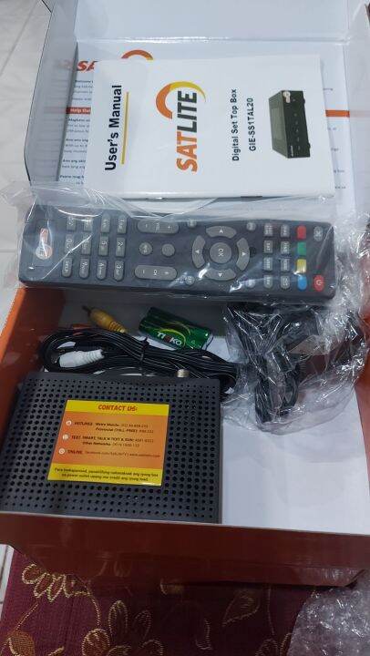 Satlite latest preact box no free load w/ Accessories tulad picture ...