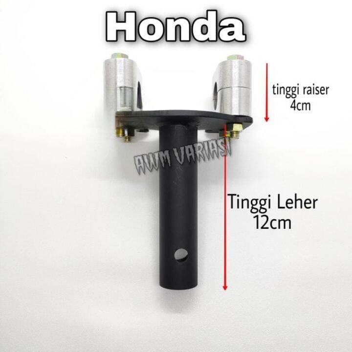 DUDUKAN STANG MATIC BEBEK HONDA BEAT VARIO SCOOPY SUPRA REVO ADAPTOR ...