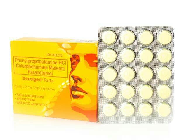 Decolgen forte 10 tablets only | Lazada PH