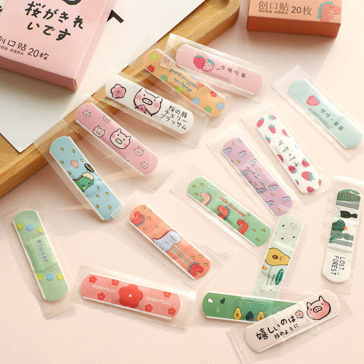 Cute Band-Aid 20 Boxes Outdoor Portable Home Edition Band-Aid ...