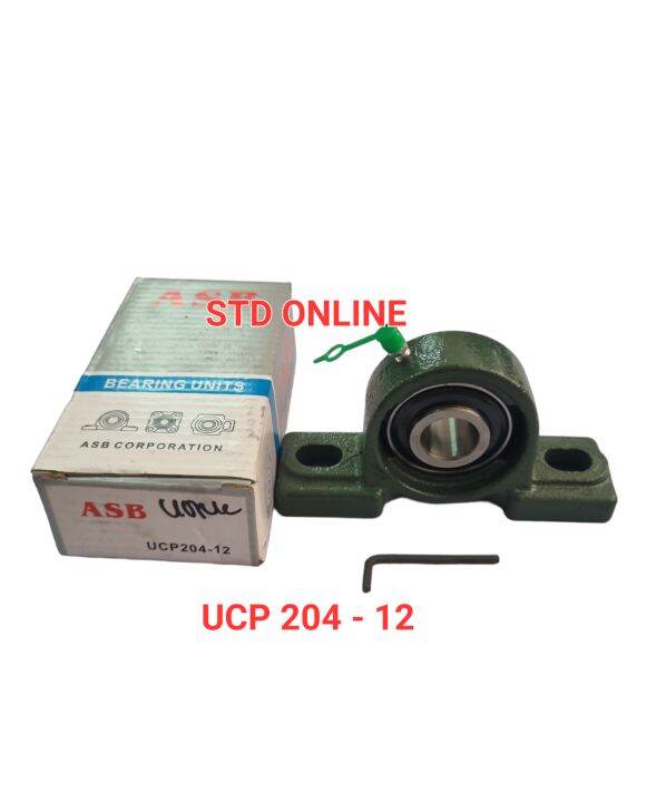 PILLOW BLOCK BEARING ASB UCP204-12 AS 19MM | Lazada Indonesia