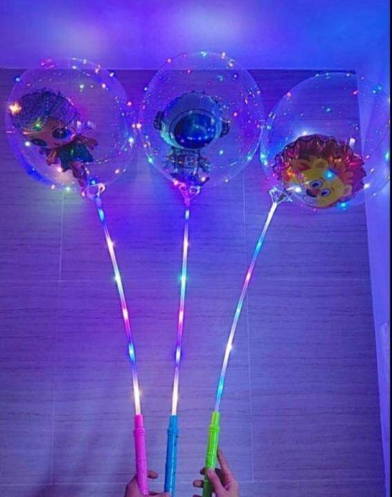 Balon Led Isi Karakter ( Per 50 Set ) Random Isi Karakter | Lazada ...
