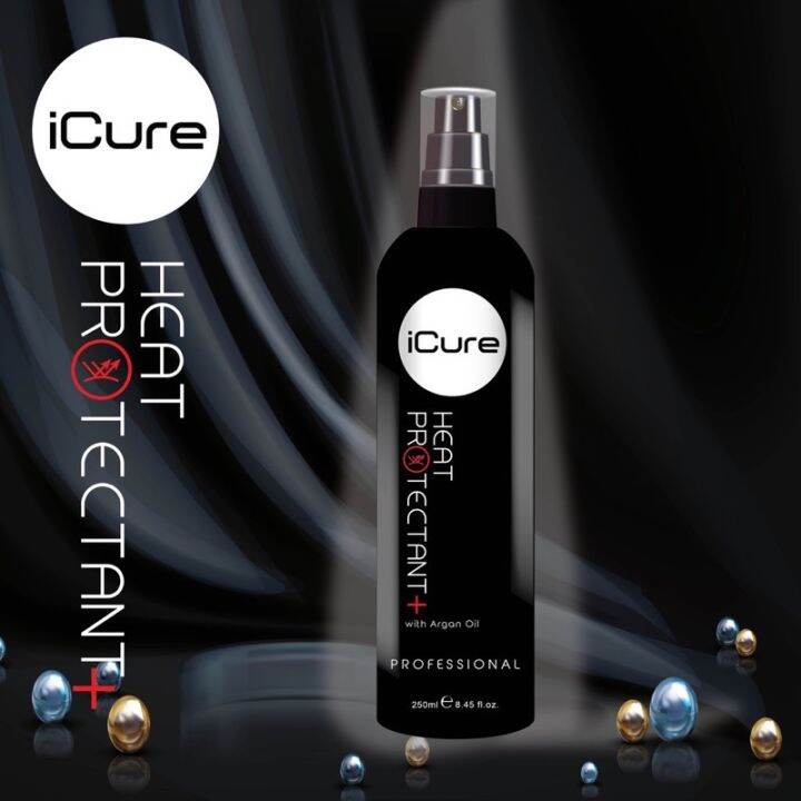 icure Heat Protectant hair spray | Lazada PH