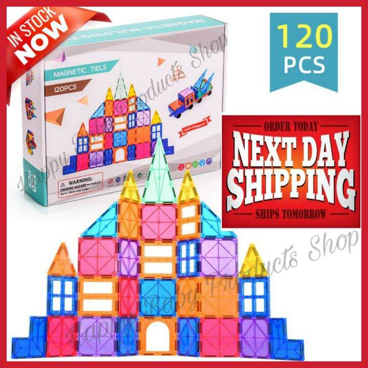 Magnetic Building Blocks 48120 Pieces Magnet Toys Building Strongest Magnetic Tiles | Lazada PH