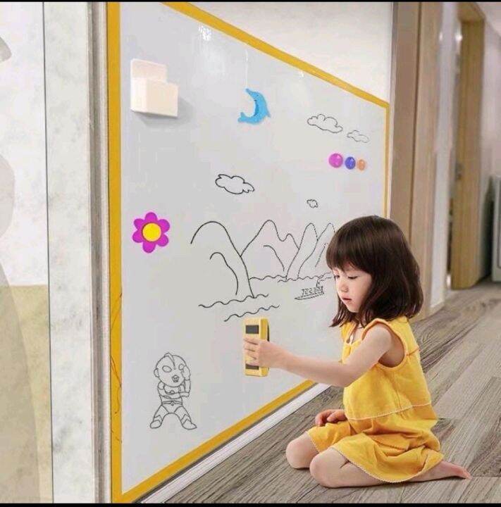 Soft Whiteboard Wall Sticker Seamless Whiteboard Sticker（Wall Sticker ...