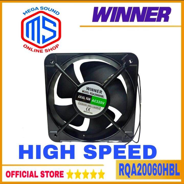 AXIAL KIPAS AC 220V 20CM - Cooling FAN AC WINNER HIGHSPEED | Lazada ...