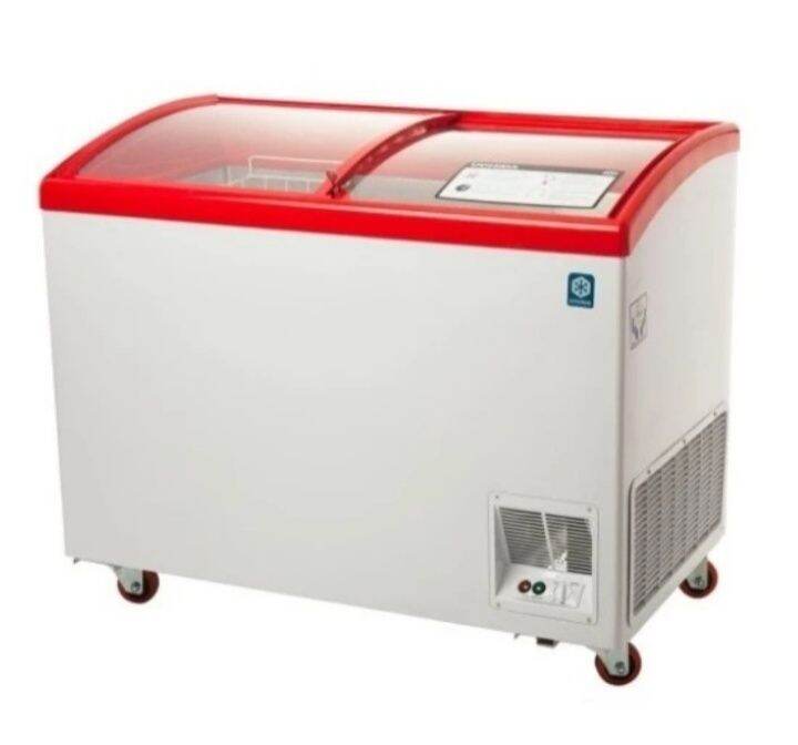 Chest Freezer Sliding Glass Maspion UFH-200C | Cooler box 200 C kaca | Lazada Indonesia