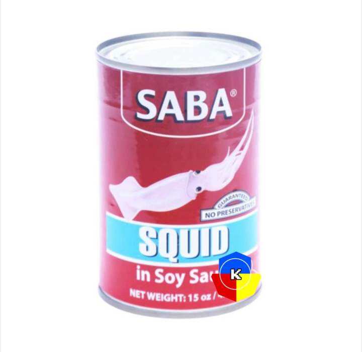 Saba Squid In Soy Sauce 425g | Lazada PH