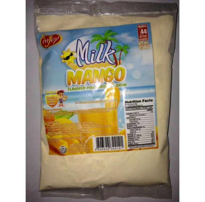 inJoy Mango Milk Palamig 250g l Instant Powdered Milk Drink | Lazada PH