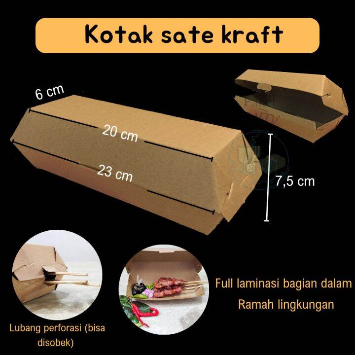 [isi 10pc] box takoyaki dus sosis box laminasi box corndog box sosis ...