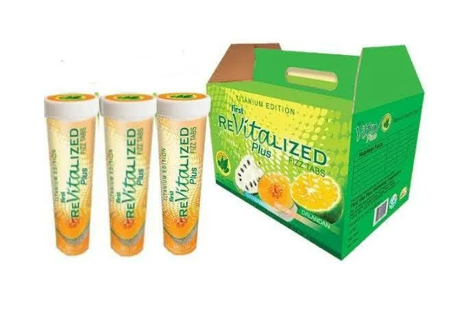 First ReVITAlized Plus Melon Fizz Tabs Titanium | Lazada PH