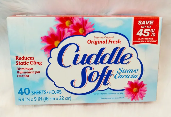 Cuddle Soft Orinigal Fabric Softener 40 Sheets | Lazada PH
