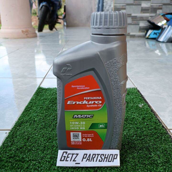 OLI PERTAMINA ENDURO MATIC SYNTHETIC OIL 800 ML | Lazada Indonesia