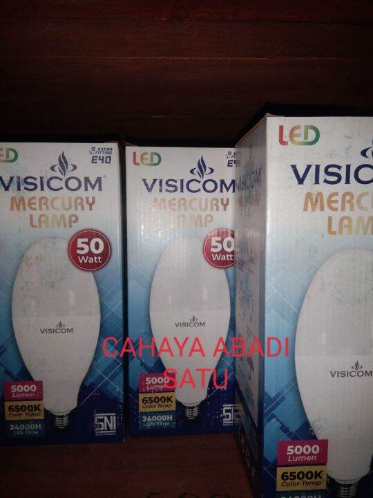 LAMPU LED VISICOM MERCURY 50W | Lazada Indonesia
