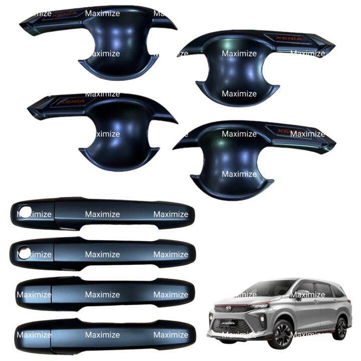 Paket Outer Handle Cover All New Avanza Xenia Veloz 2022 2023 2024 2025 Up Non Smartkey Hitam ...