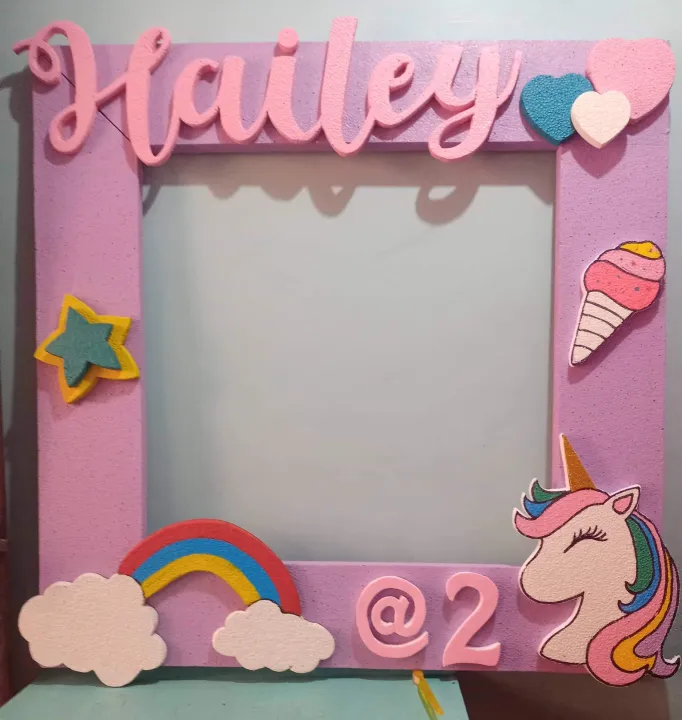 Photo booth frame / Round Name | Lazada PH