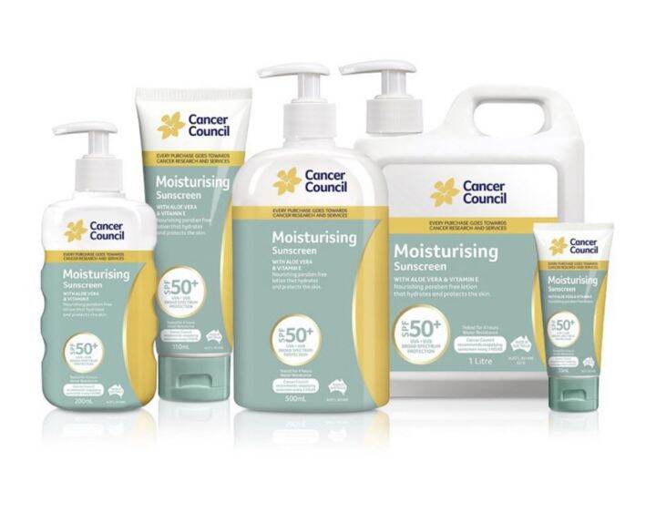 Cancer council Moisturising and Ultra Sunscreen SPF50+ Exp. 2024 ...