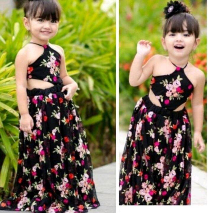 sexy backless dress for kids age 2 to 8 years old | Lazada PH