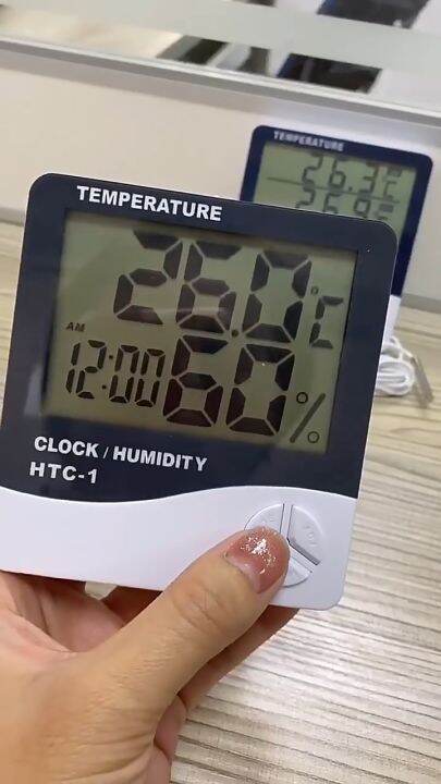 🔥Quick Arrival🔥HTC-2 Digital Thermometer Hygrometer Electronic ...