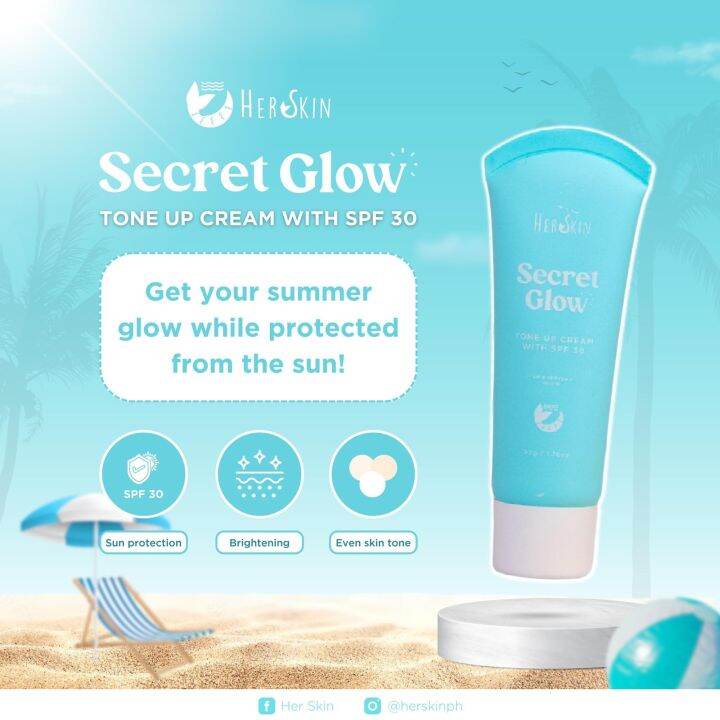 SECRET GLOW TONE UP CREAM | Lazada PH