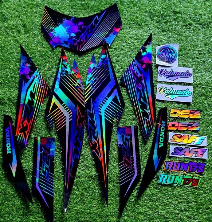 HONDA XRM 125 TRINITY DECAL STICKER MALAYSIAN DESIGN | Lazada PH