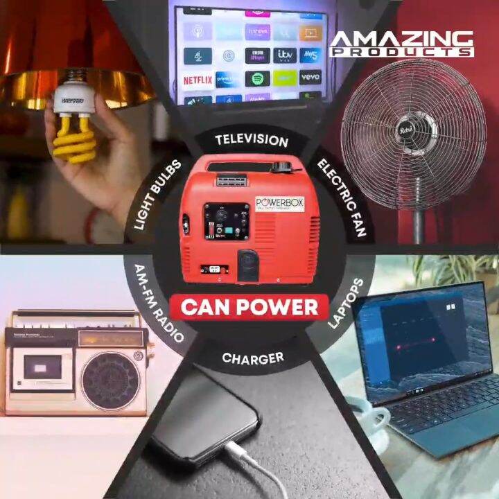 Powerbox Portable Generator- 1000 Watts | Lazada PH
