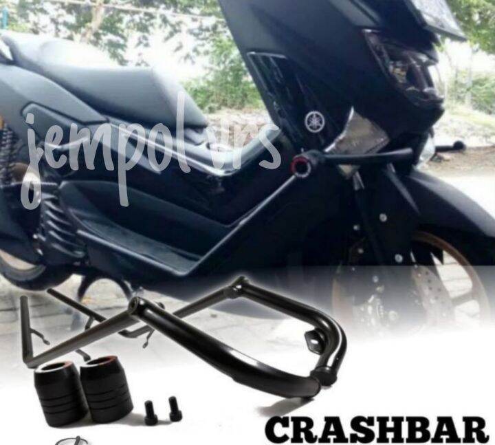crashbar yamaha nmax new dan nmax old/lama plus jalu, pengaman body ...