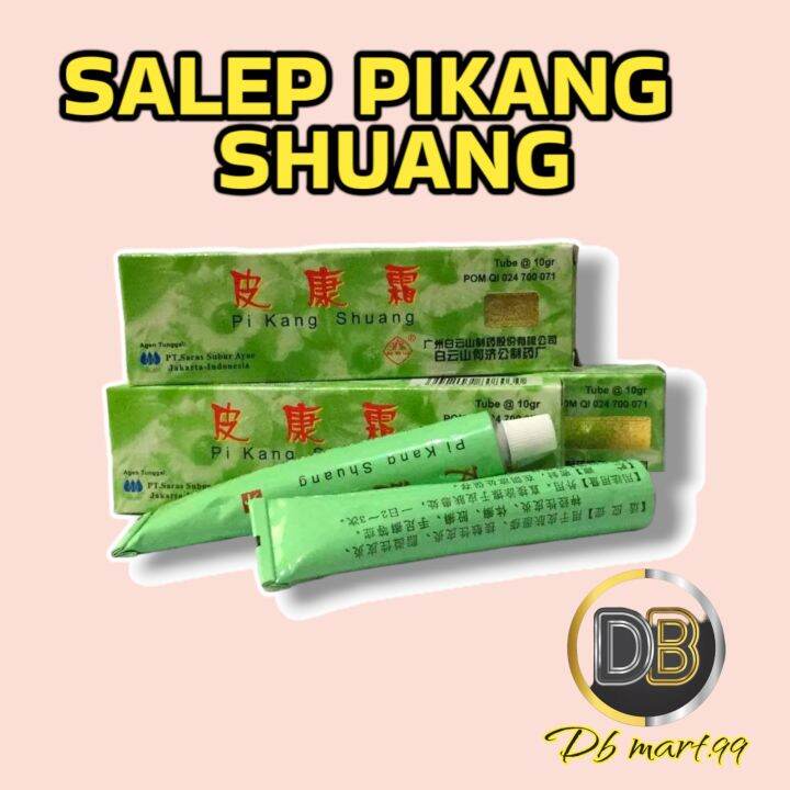 Salep Gatal Gatal - Salep Kulit Pi-kang Shu-ang 10gr Original | Lazada ...