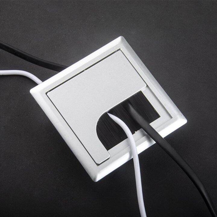 Aluminium Tutup Lubang Kabel Meja / Tutup Lubang Kabel / Tutup Lubang ...