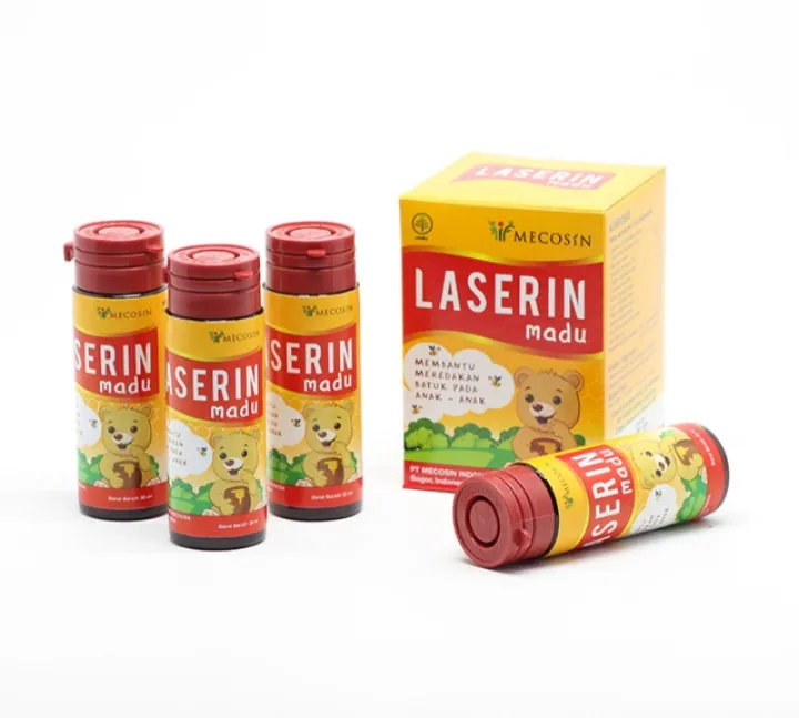 LASERIN MADU 4X30ML/OBAT BATUK ANAK HERBAL/ MADU BATUK | Lazada Indonesia