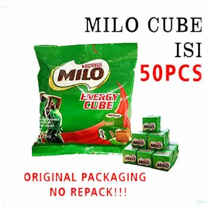Original Packaging Milo cube isi 50pcs | Lazada Indonesia