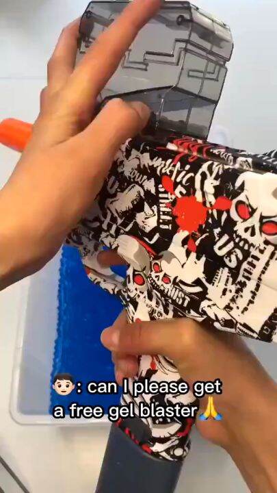 VOLTS Gel Blaster Electric Gel Splatter Ball Gun Toy AK AUG M416 for ...