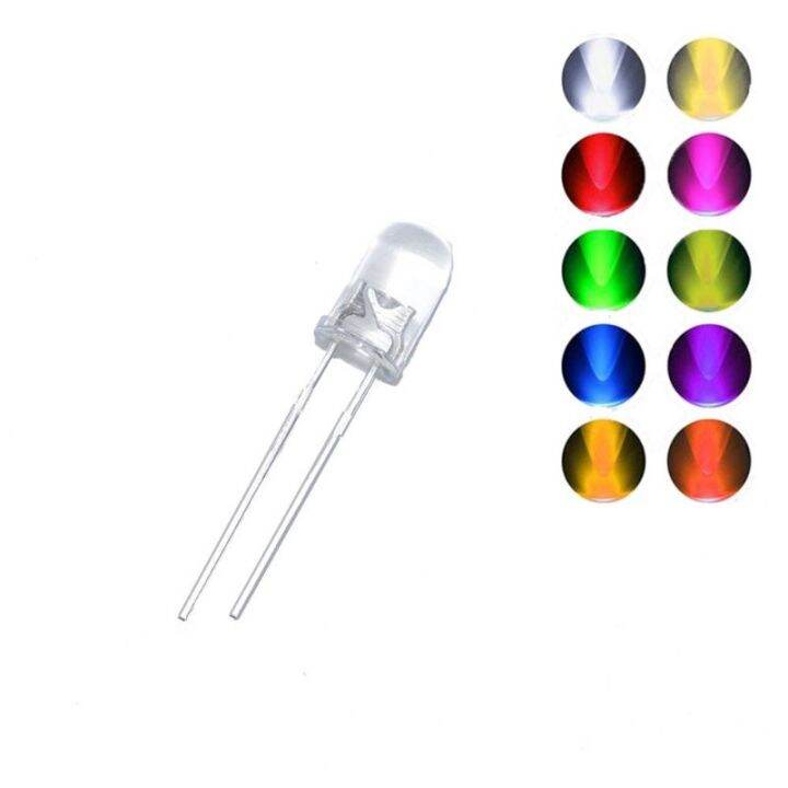 Lampu LED 5mm dasar Bening. | Lazada Indonesia