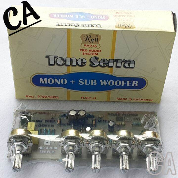 Tone Control Mono Plus Subwoofer SERRA | Lazada Indonesia