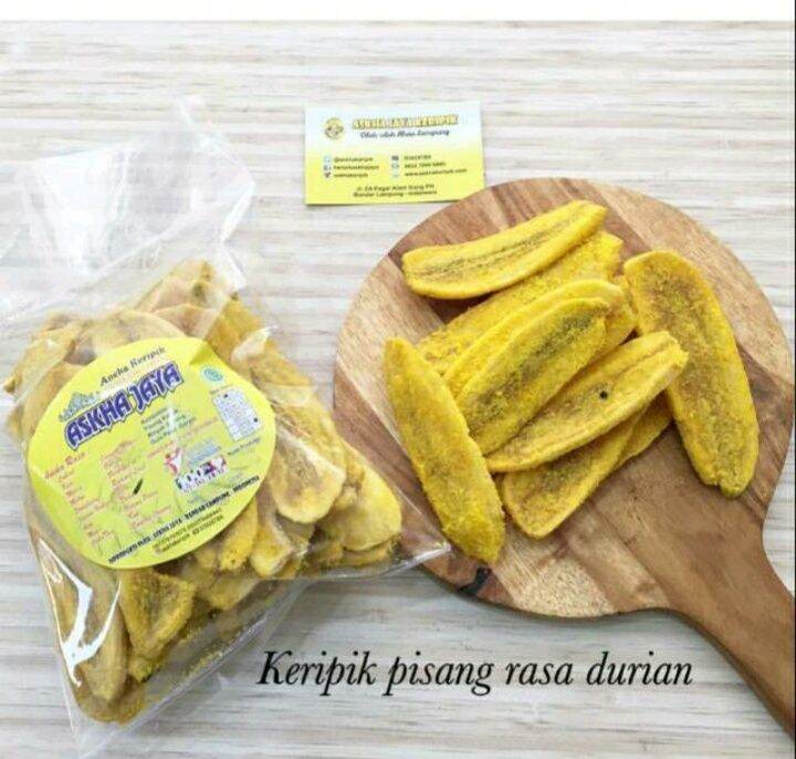 Keripik Pisang Rasa Durian Aska Jaya | Lazada Indonesia