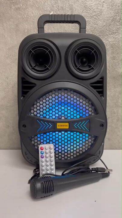 ของแท้!! SP-8001 ลำโพงบลูทูธ ขนาด8นิ้ว 30วัตต์ 1800แอมป์ แบตทน สามารถปรับไมค์ได้ ปรับEchoได้ ...