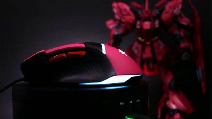 ZEUS x GUNDAM ( GD - 002 ) RGB LED Wired Gaming Mouse Neo Zeon Gaming ...