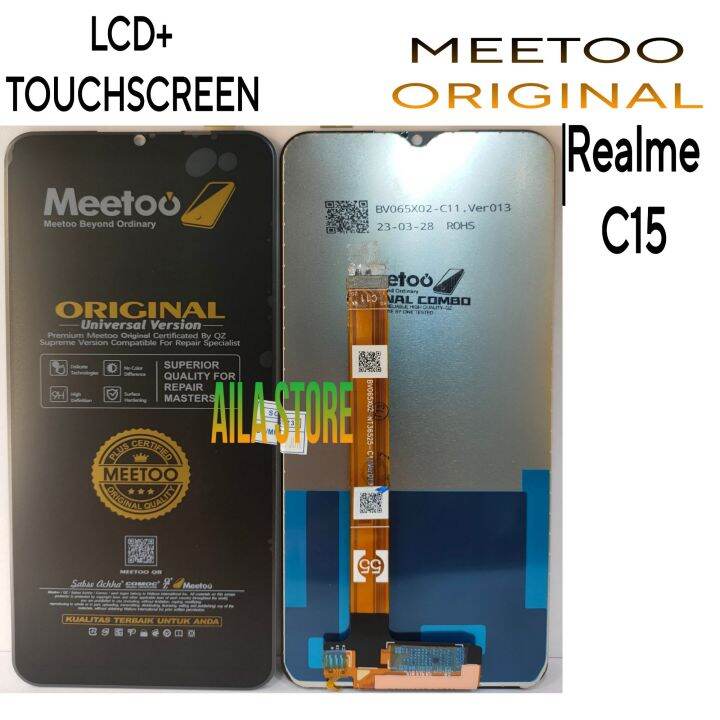 LCD REALME C15 MEETOO ORIGINAL FULLSET | Lazada Indonesia