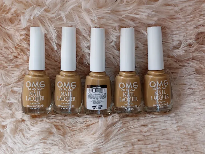 NeW COLOR‼️ of OMG NAIL lacquere collection(shade:PEANUT) | Lazada PH