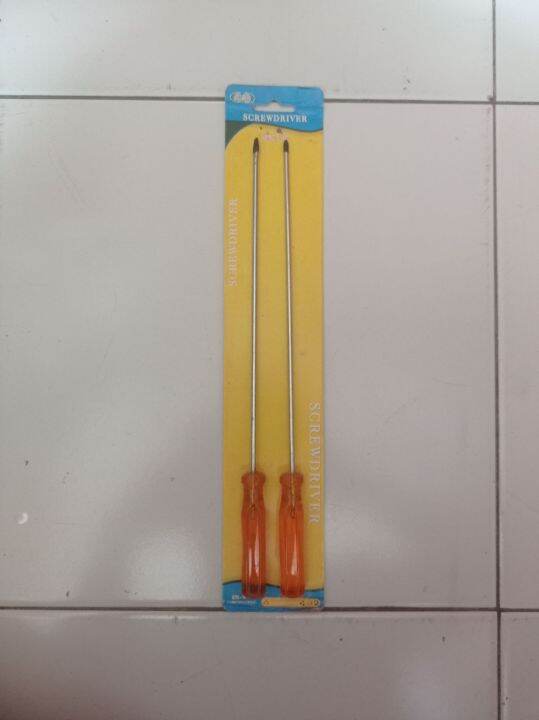 OBENG KURUS SETTING 8 INCH - OBENG SETTING SET PLUS MINUS | Lazada ...