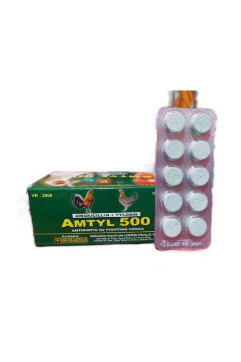 AMTYL 500 For Fighting cocks ( sold per10tablet) | Lazada PH