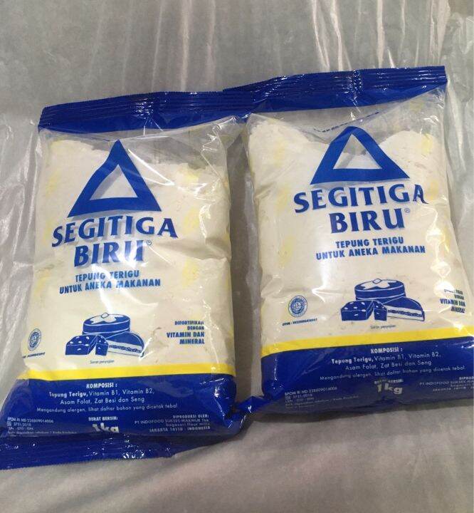 Terigu segitiga biru kemasan 1 kg | Lazada Indonesia