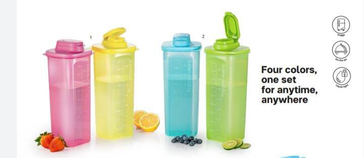 Tupperware Fridge Water Bottle 2.0L | Lazada