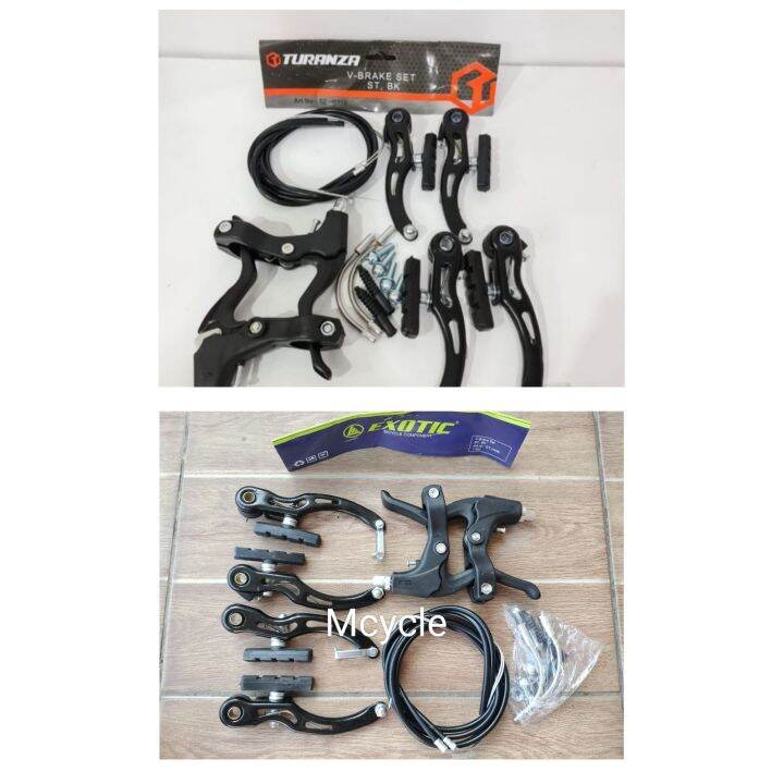 Rem set v-brake sepeda bmx 20 inch/ lipat/ MTB | Lazada Indonesia