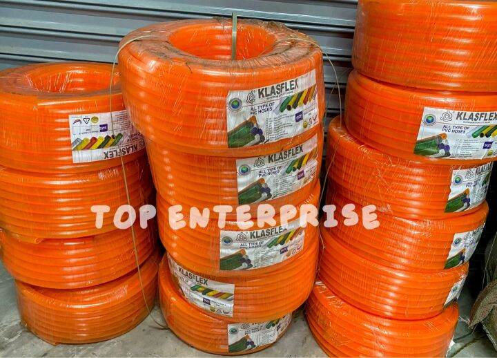 KLASFLEX 16mm x2.5mm x10m PVC Rubber Garden Hose /Hos Getah Paip Water ...