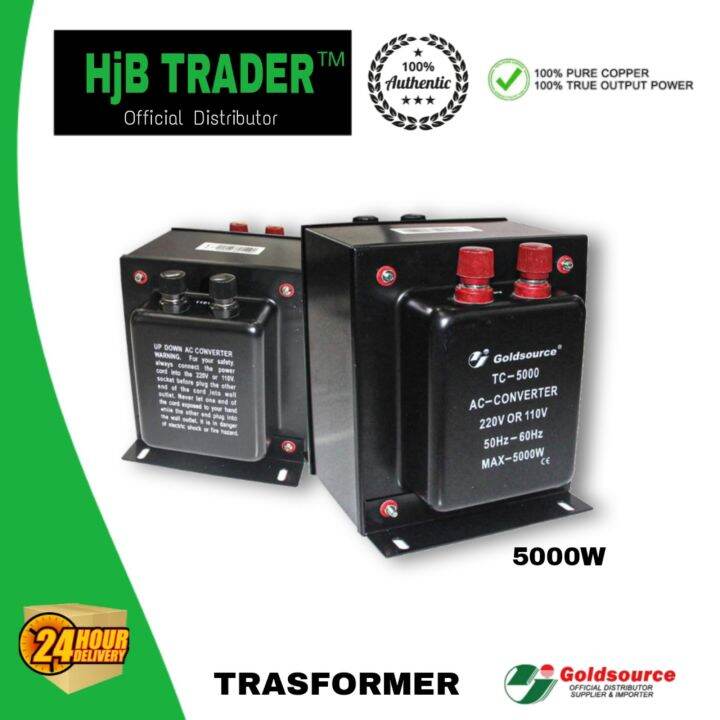 Goldsource Trasformer 5000W Pure Copper Heavy Duty | Lazada PH