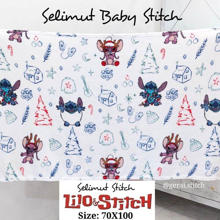 Selimut baby Stitch Disney lilostitch | Lazada Indonesia