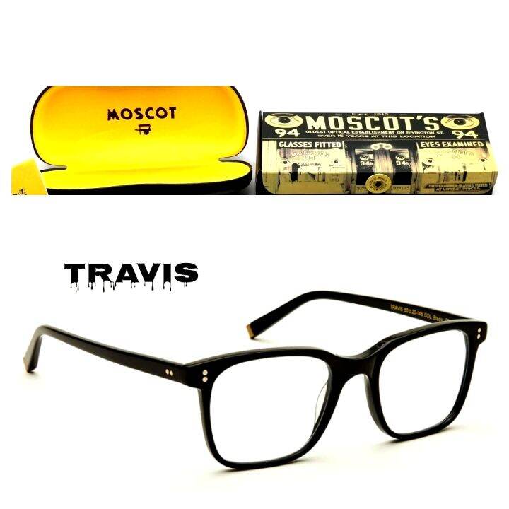 FRAME KACAMATA MOSCOT TRAVIS PREMIUM FULLSET | Lazada Indonesia