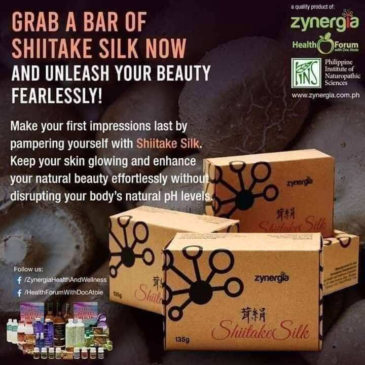 ️ ZYNERGIA Shiitake Soap 🧼 🔺 Shiitake Silk Soap (organic & natural ...